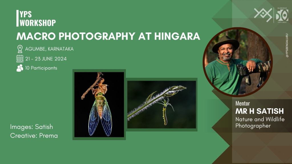 YPS MACRO PHOTOGRAPHY WORKSHOP 2024 AT HINGARA | Youth Photographic Society